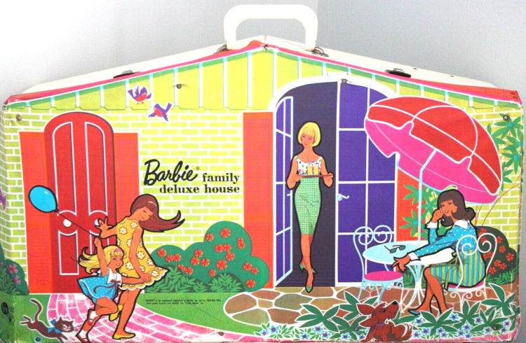 Sidebar: All the Barbie and friends illustrations on mod house ...